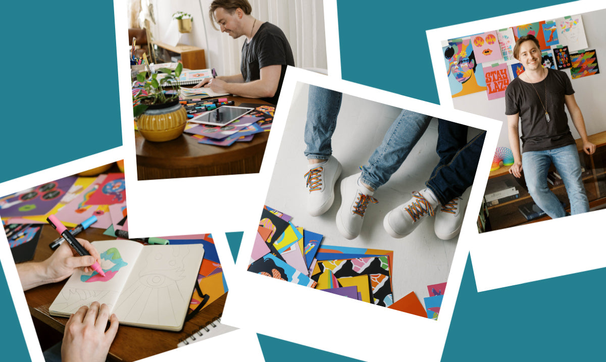 Meet our 2021 Pride Artist, Tim Singleton | Vessi