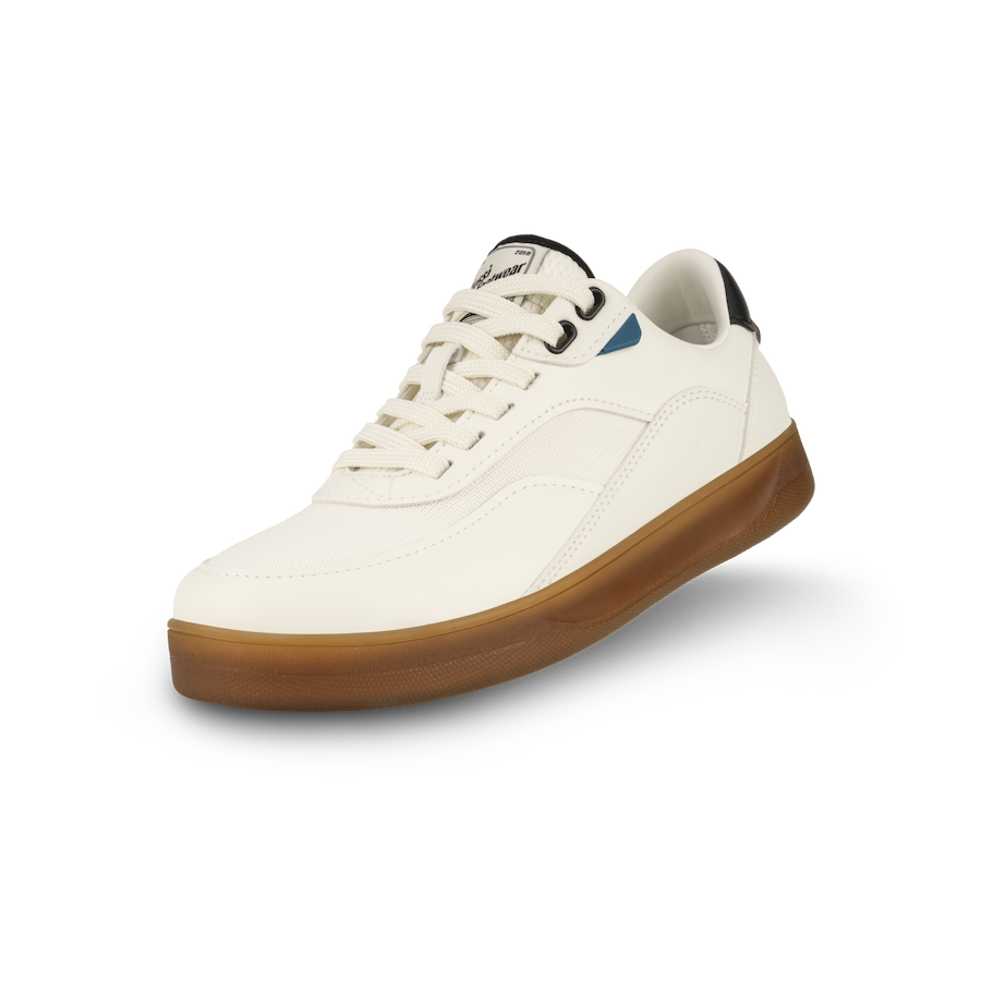 Men's Courtside Classic - Off-White/Black | Vessi Footwear Canada 🇨🇦