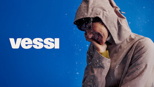 Women's Trinity Rain Jacket - Black | Vessi