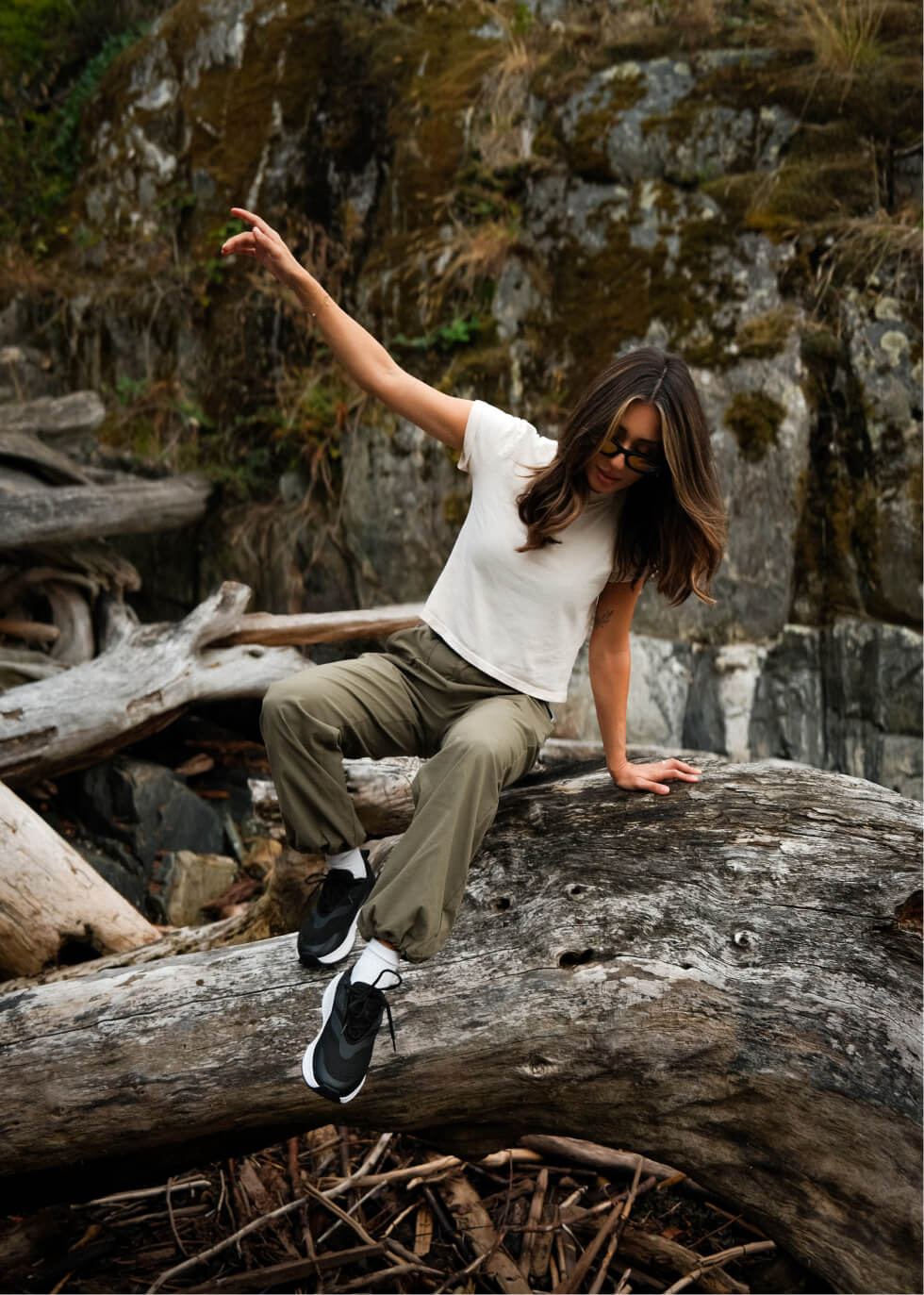 Women's Courtside Classic - Off-White | Vessi